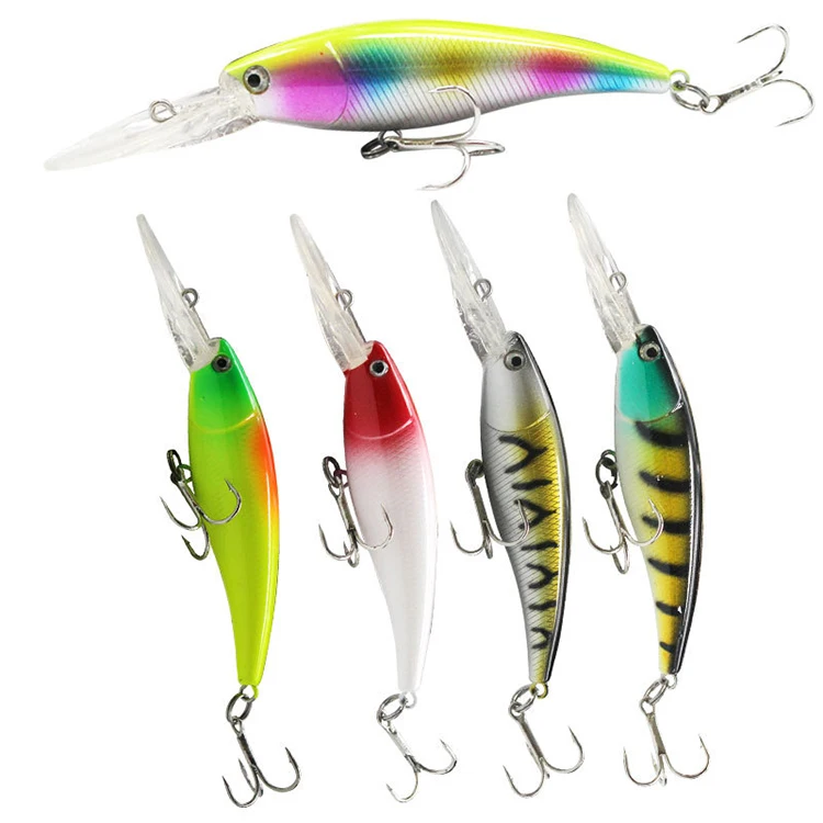 Tuerbai 7g90mm Deep Diving Lip Minnow Deep Diving Lures Fishing Minnow Lures Minnow Lures - Buy ...