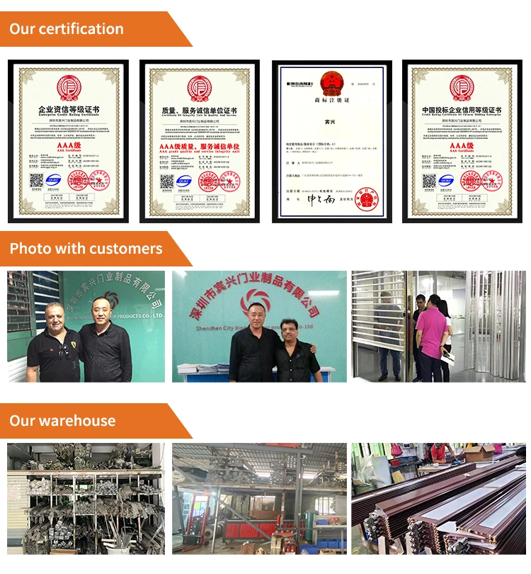 Sliding Polycarbonate Crystal Folding Door/crystal Folding Shutter Door ...