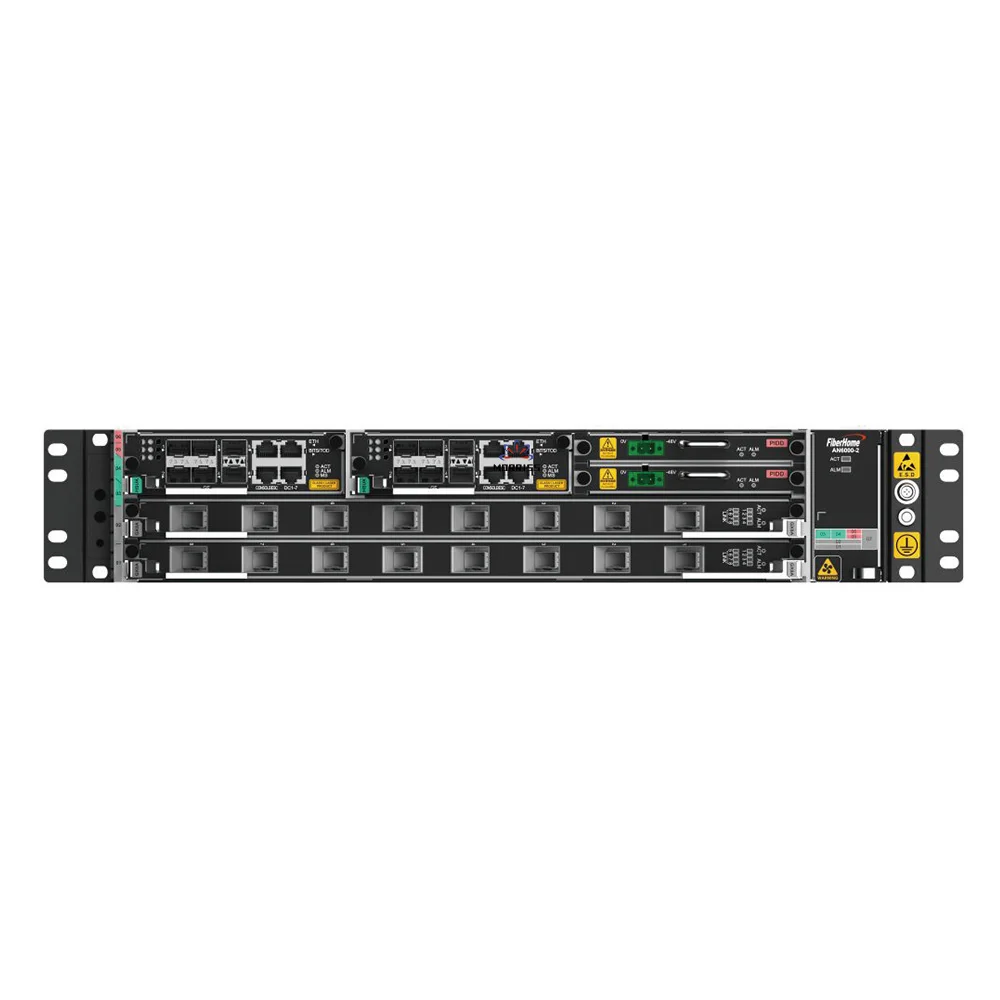 Mini Gpon Olt Fiberhome Olt 8 Port 16 Port 32 Ports Olt Gpon An6000-2 ...