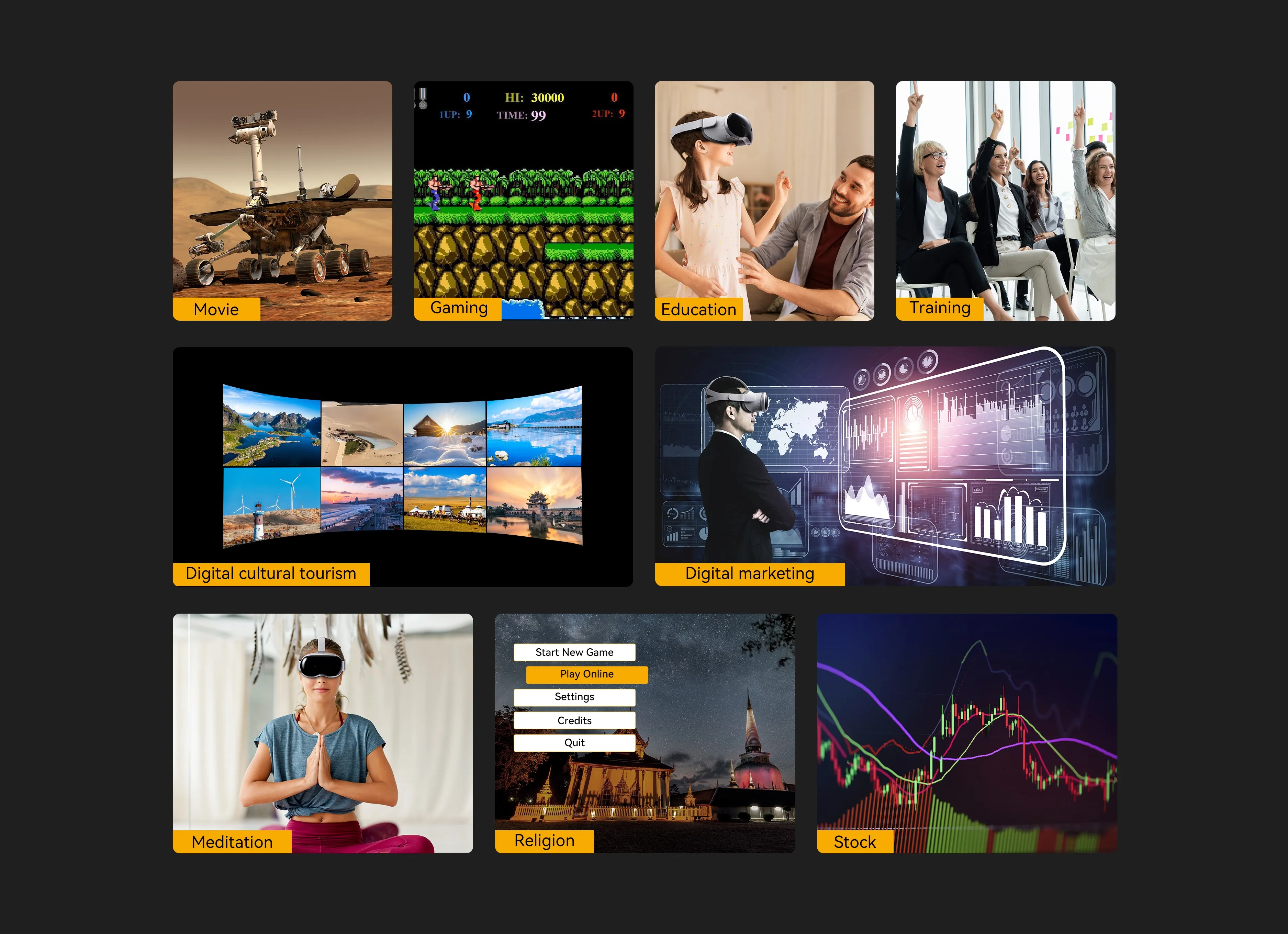 2024 New Ar Vr Mr Glasses Vr Headphone Integrated Machine4k 72hz/90hz ...