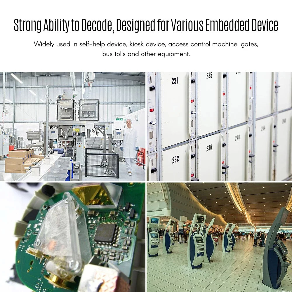 Small Fixed Barcode Scanner Module Engine Laser Bar Code Reader Module ...