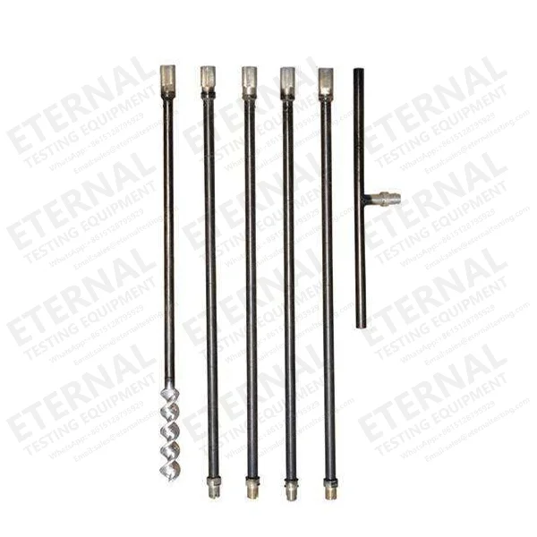 Stainless Steel Fence Post Hole Digger Screw Soil Sampler Soil Sampling ...