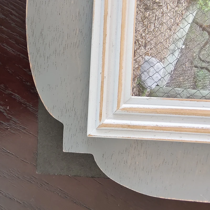 Customized Solid Wooden Picture Wooden Photo Frame Desktop Swing Table ...