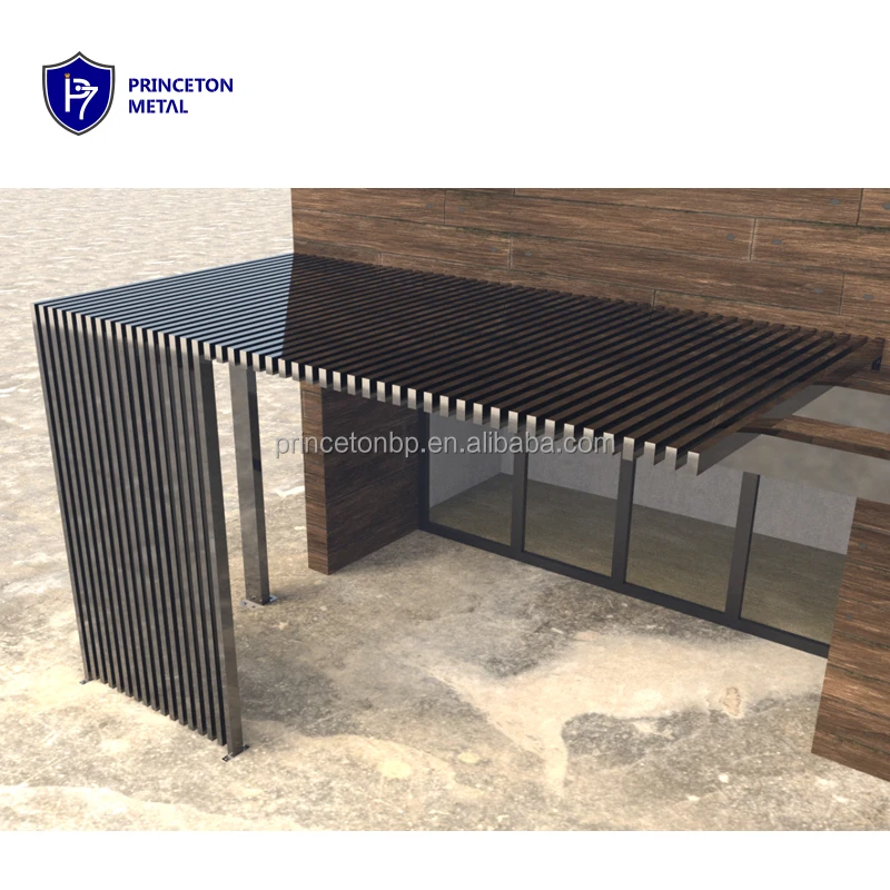 Aluminum extrusion profile exterior wall batten for building aluminum ...