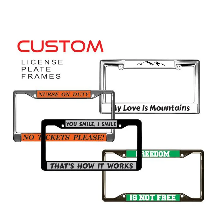 Custom Engraved Logo Metal Stainless Steel Aluminum Car Motorcycle ...