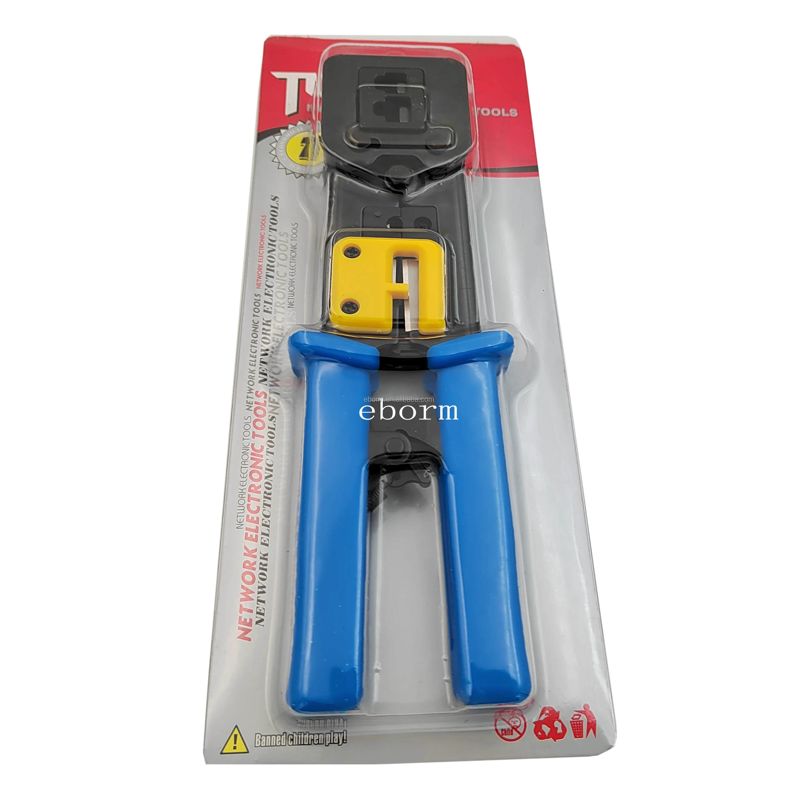 RJ45 Professional Heavy Duty Crimp Tool by Platinum Connector