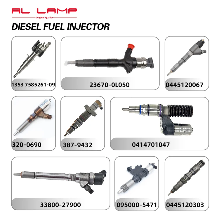 High-quality Diesel Engine Common Rail Nozzle Injectors