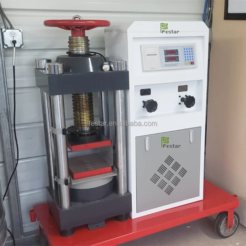 2000kN Manual Hydraulic Concrete Compression Testing Machine Electric ...