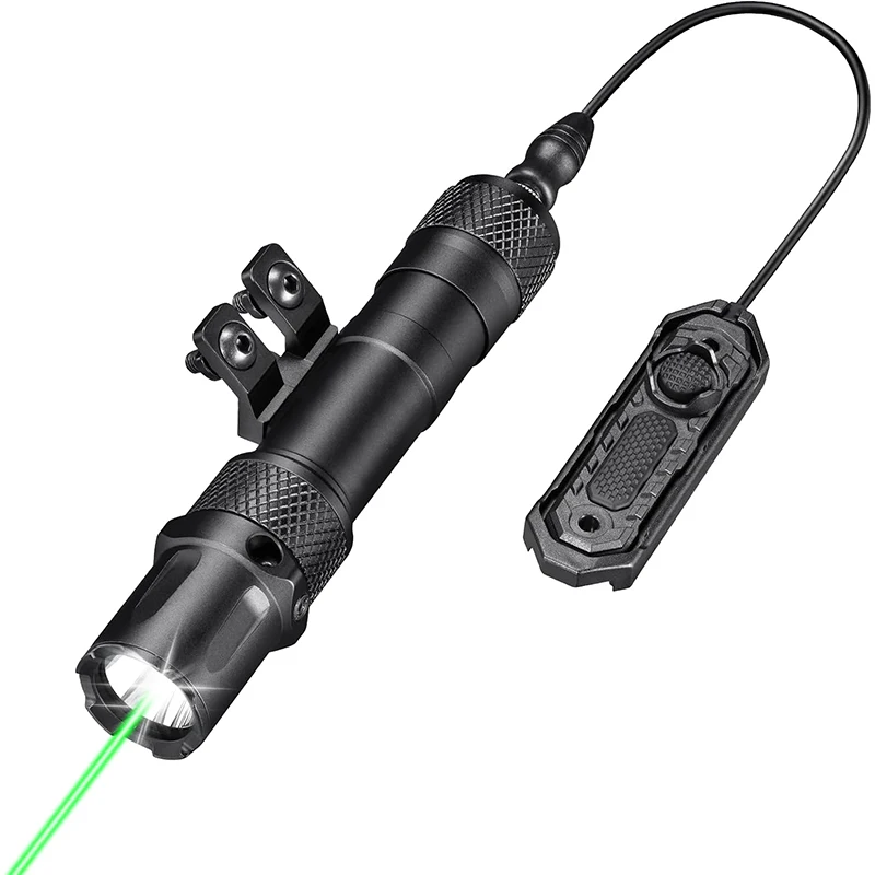 Richfire 2000lm Laser Torch Laser Tactical Flashlight Water Proof Combo ...