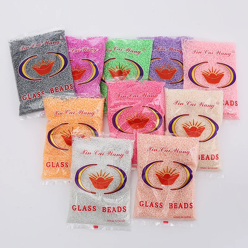 Jc Crystal Transparent Cream Colors 2/3/4mm Glass Seed Beads For ...