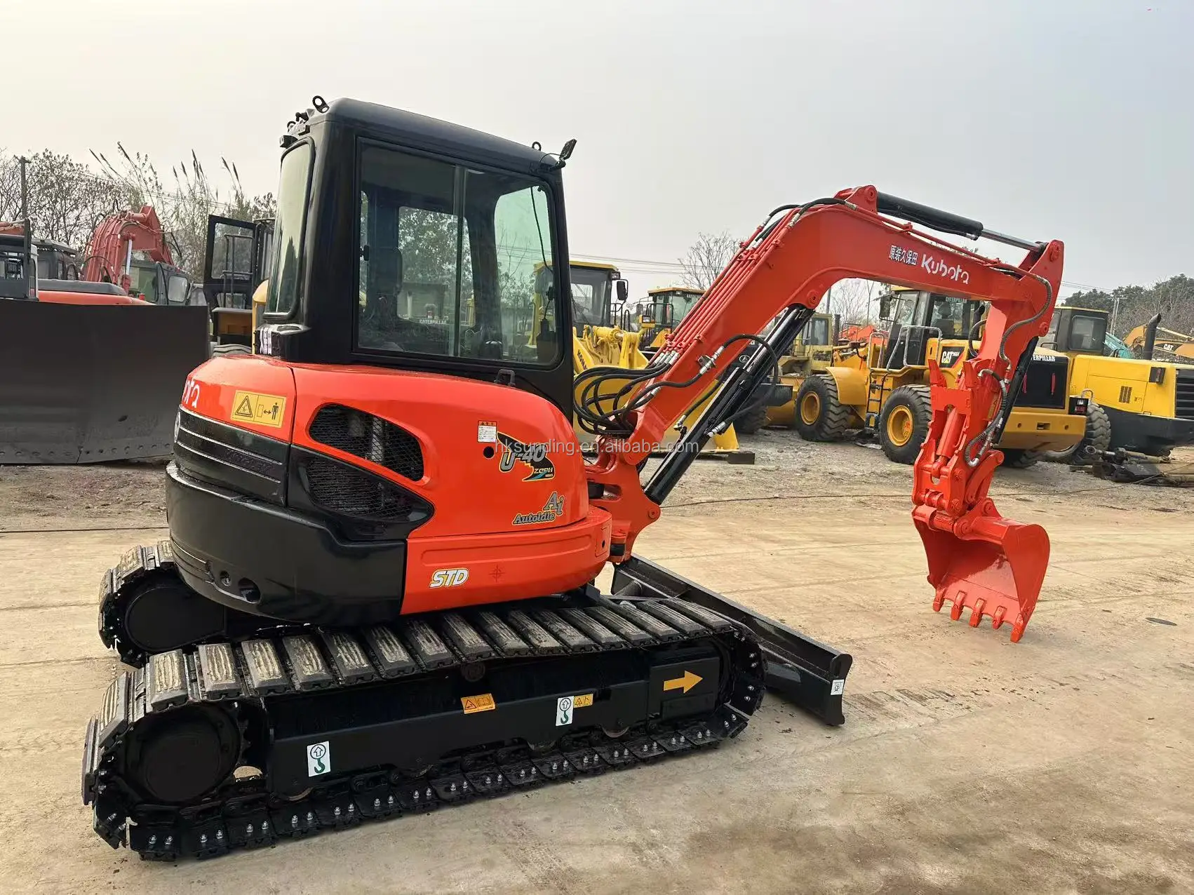 Japan Used Excavator Kubota U40 - 4 Ton Crawler for Home
