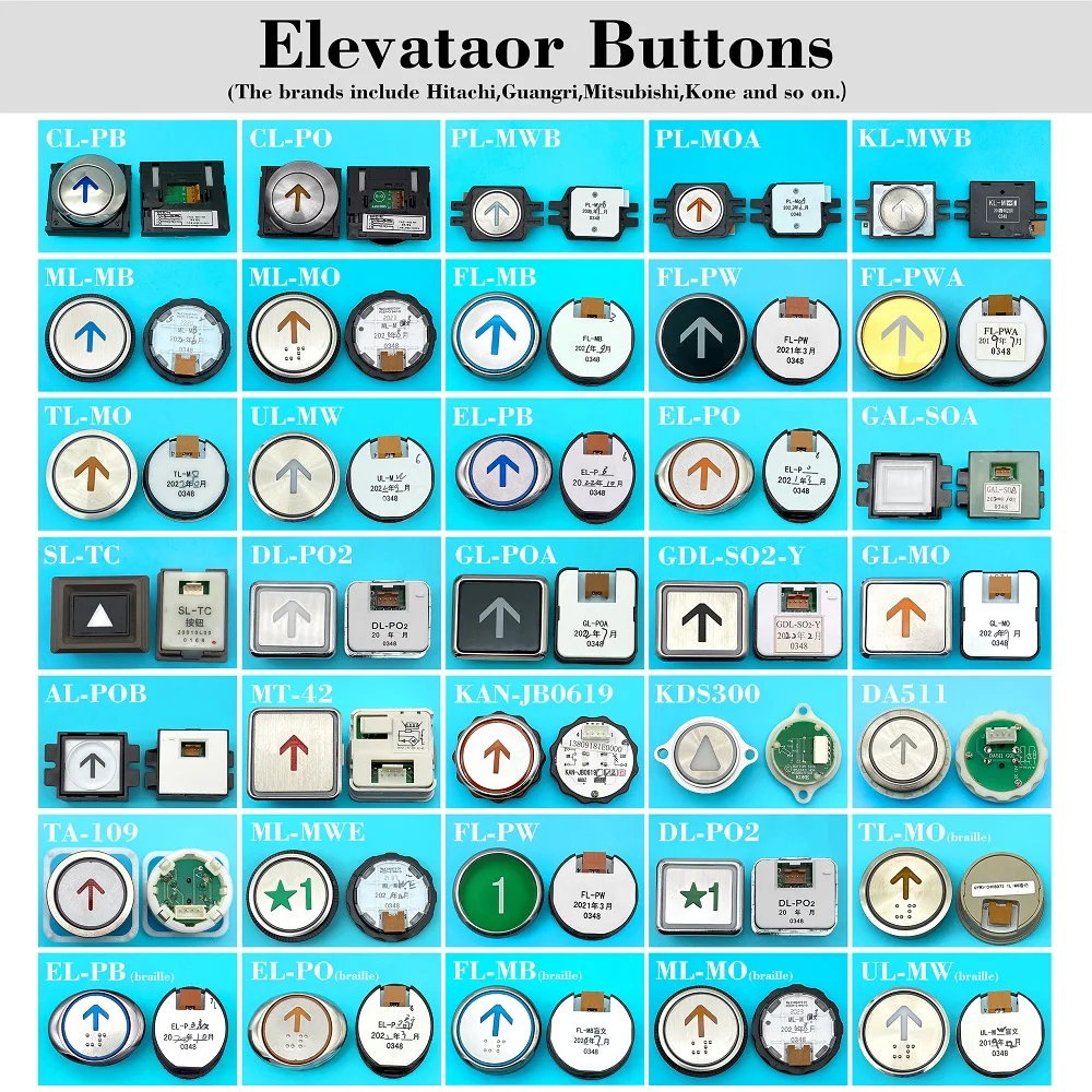 Hitachi Elevator Push Button UL-MW Elevator Push Button Plates| Alibaba.com