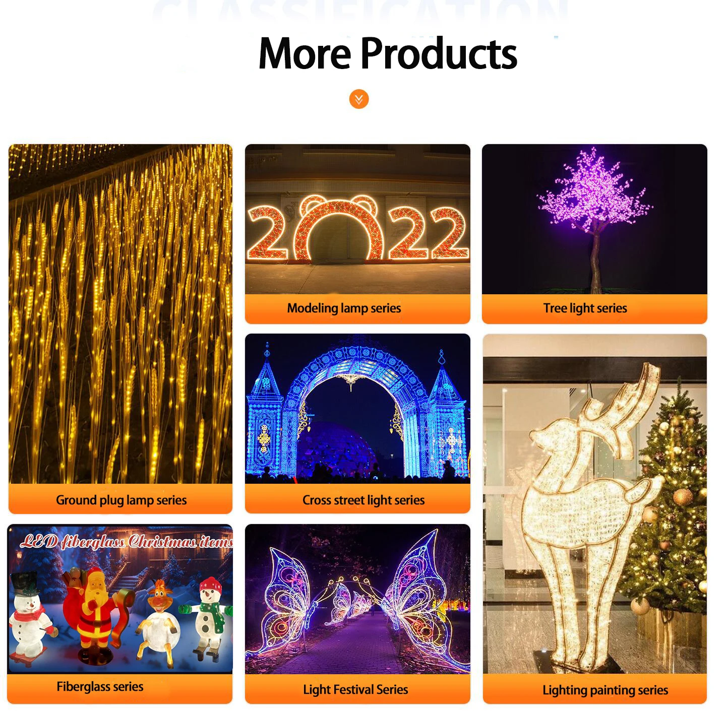 20ft Shopping Mall Outdoor Decoration Giant Illuminated Trees Ribbon ...