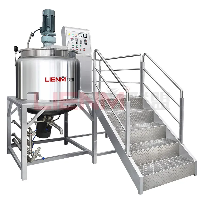 Small Industrial Liquid Detergent Blending Mixing Tank Shampoo ...
