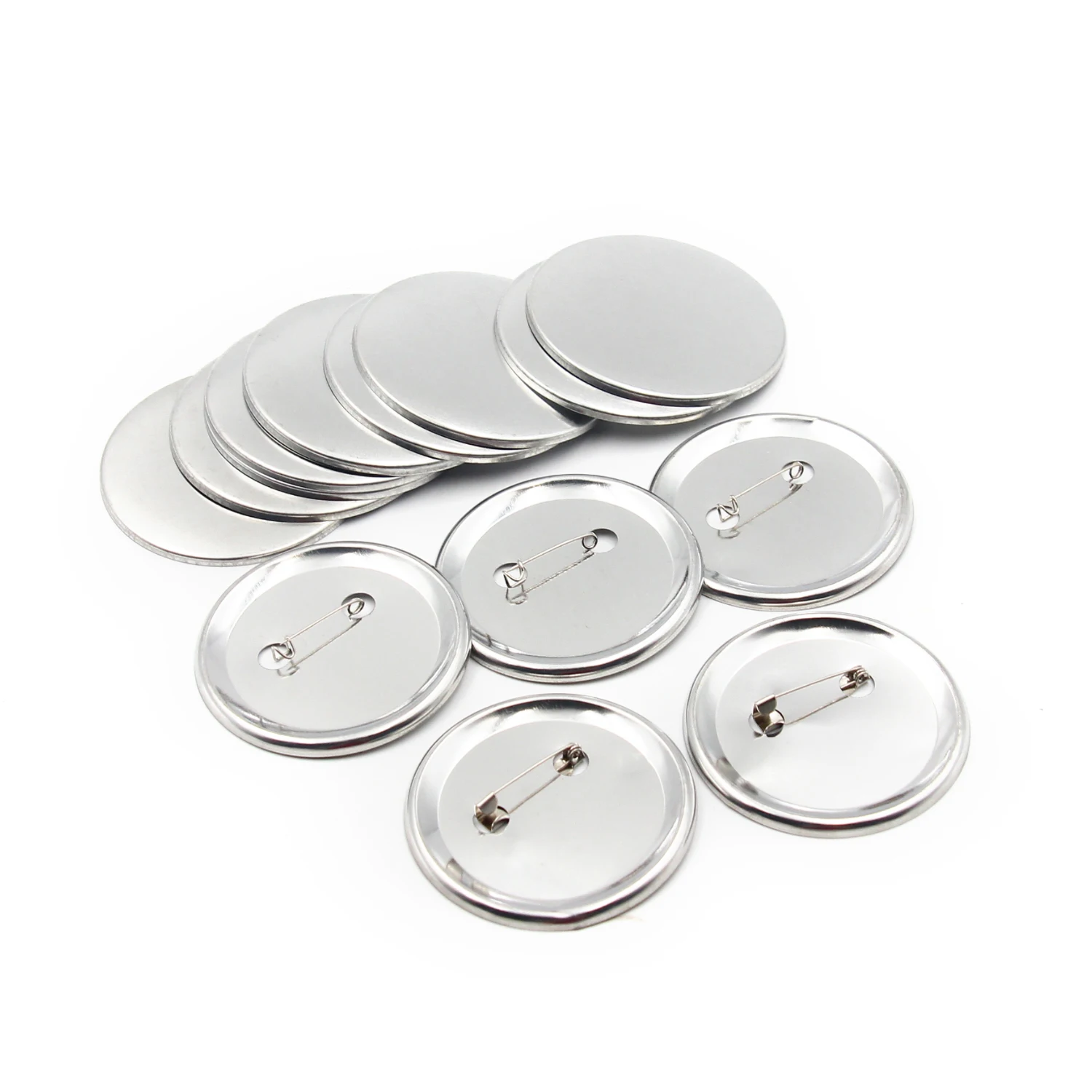 2.25 Button Parts Round Tin Tinplate Badge 25Mm 32Mm 37Mm 38Mm 44Mm ...