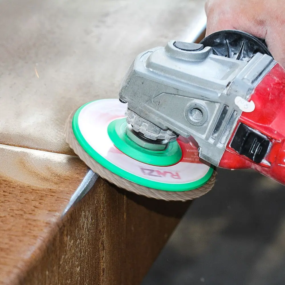 Raizi 4.5inch Diamond Flap Disc Wheel For Natural Stone,Plastic,Glass ...