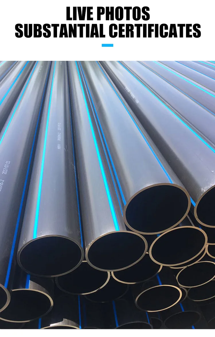 Iso Standard Factory Hdpe Pipe 20-1200mm Polyethylene Pipe Price List ...