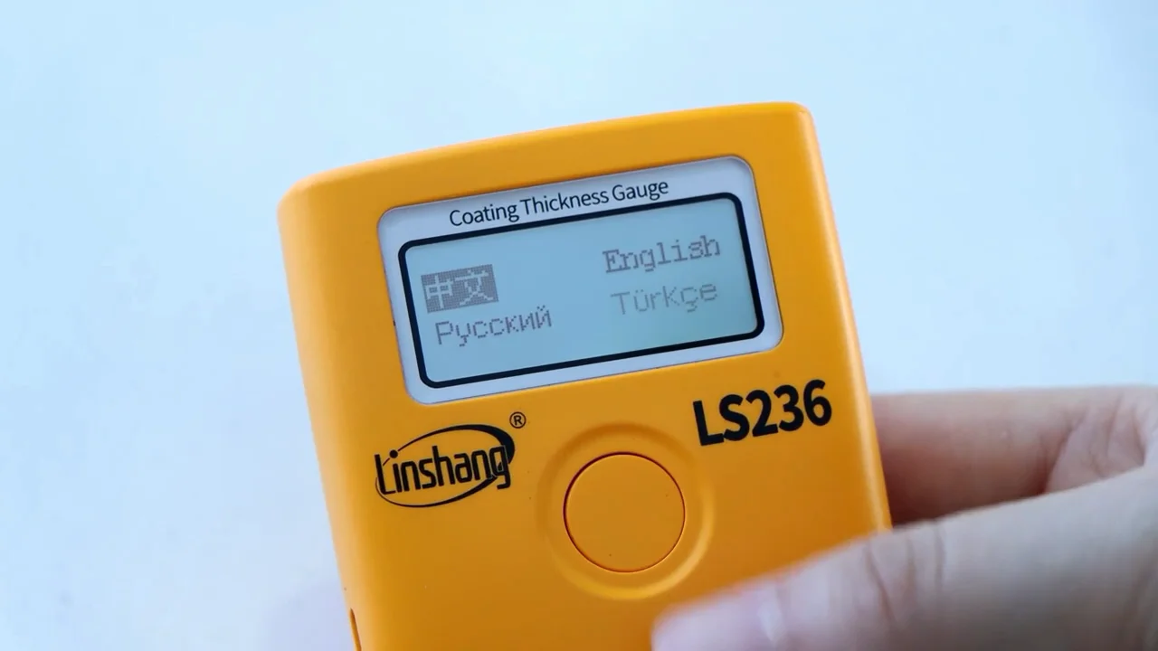 Ls236 Portable Coating Thickness Gauge Dual Screen Car Paint Checker ...