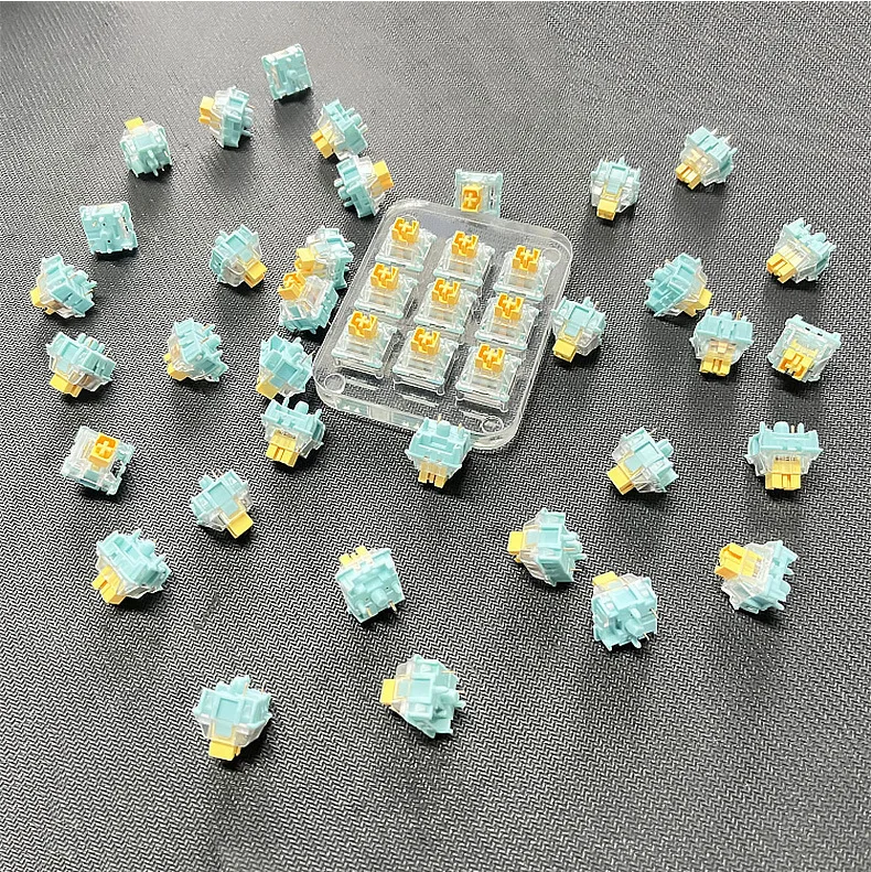 Homoo Sea Salt Lemon Shaft Silent Pro 47g Linear Switch