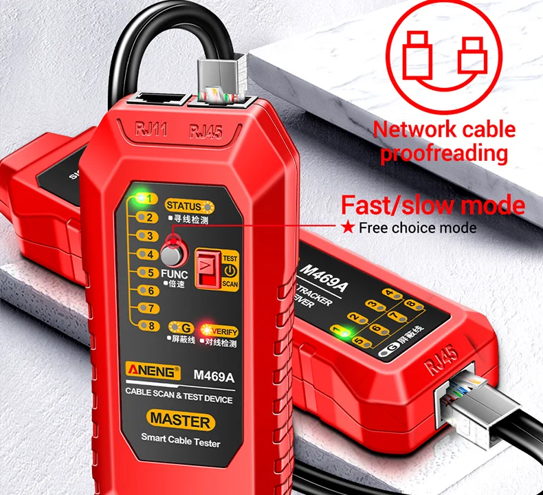 RJ11 RJ45 Power Multi Cable Tester - Reliable Network Solutions