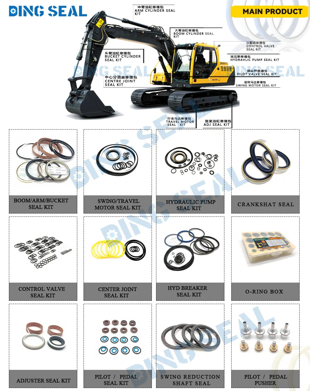 DING SEAL Cassette Oil Seals - Durable & Reliable Solutions