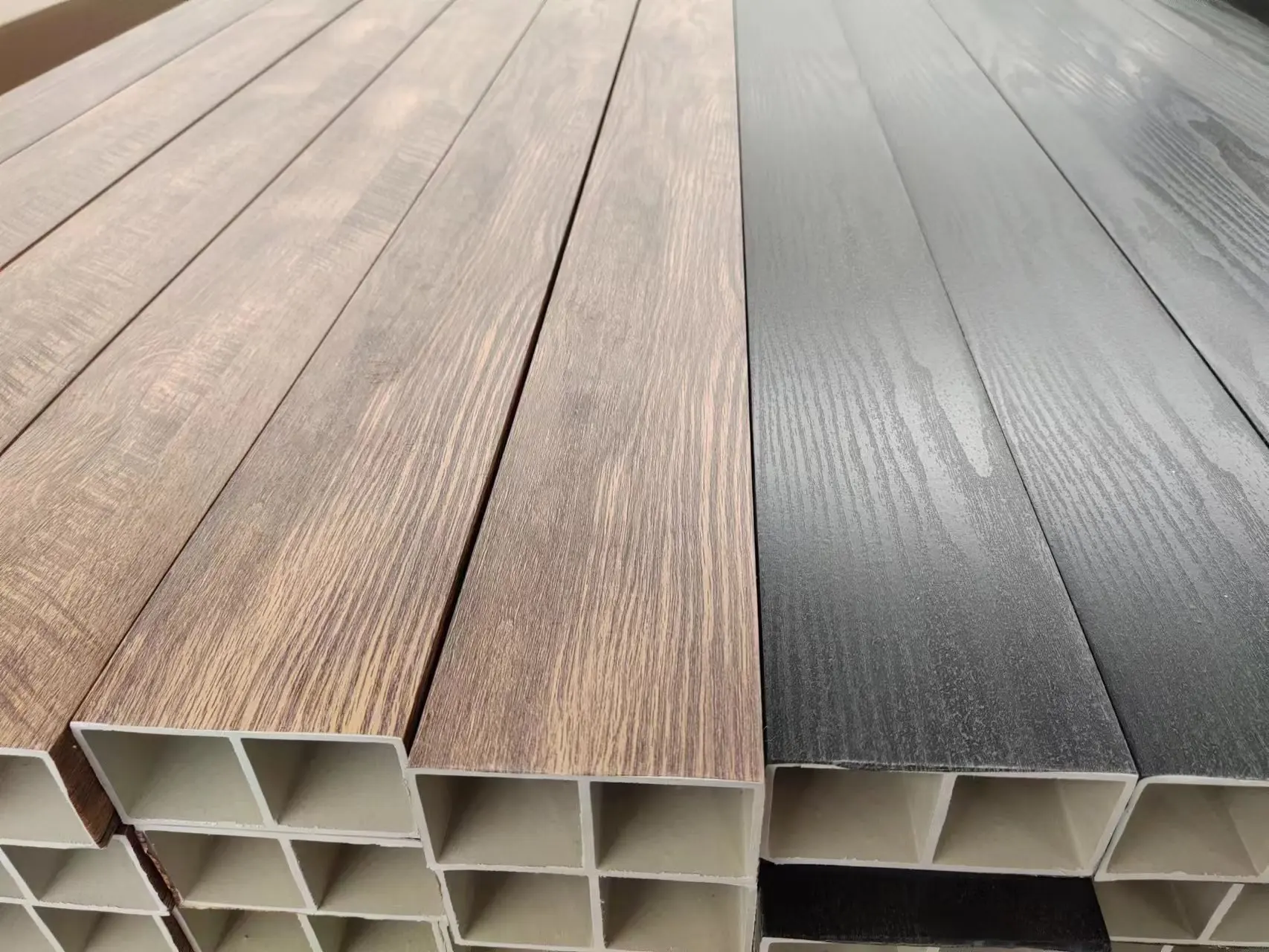 China Customized Decoration Material Interior Wpc Wall Column ...