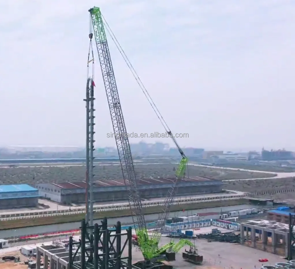 150 Ton Luffing Boom Crawler Cranes ZCC1500V - Top Performance