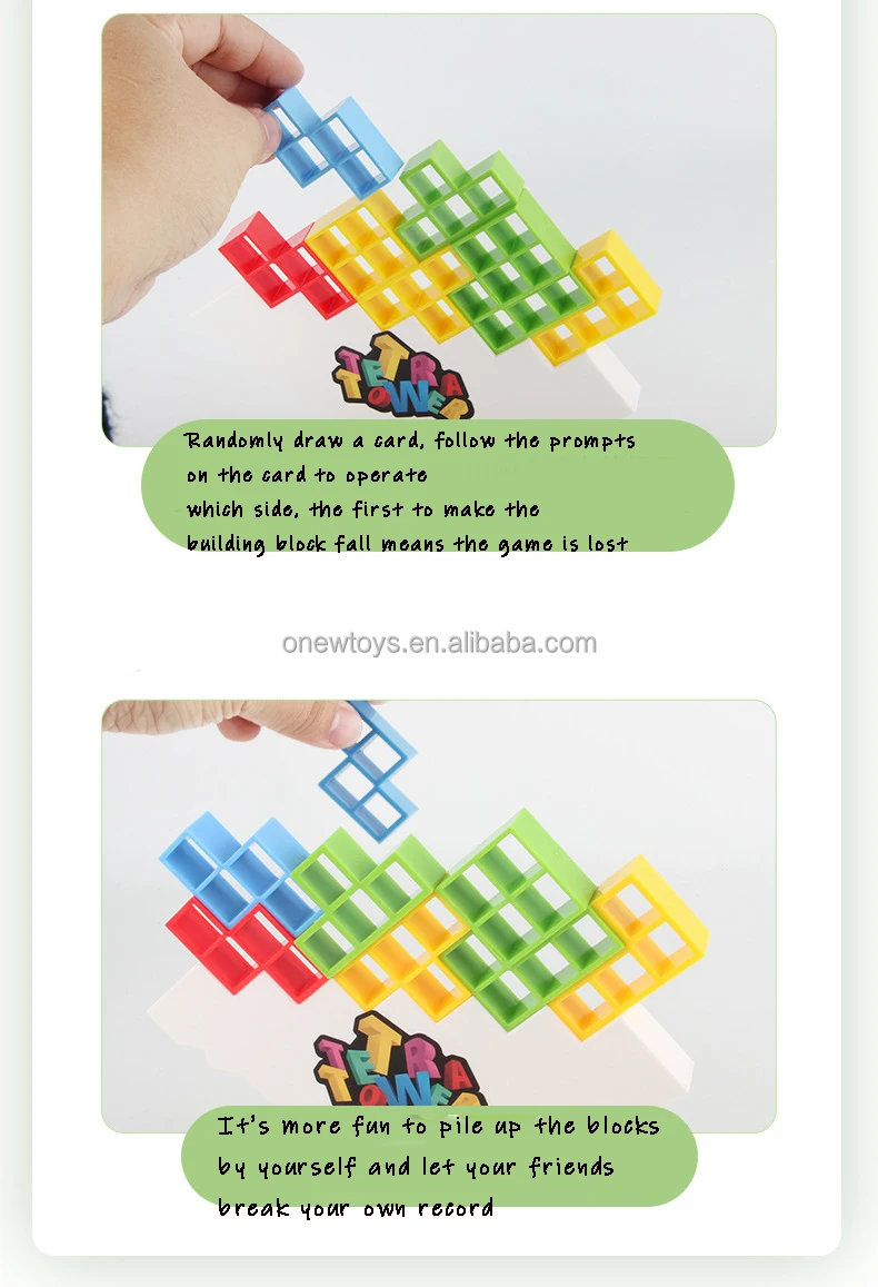 Kids Tower Balancing Blocks For Sale Crazy Game Balance Tower Promotes ...