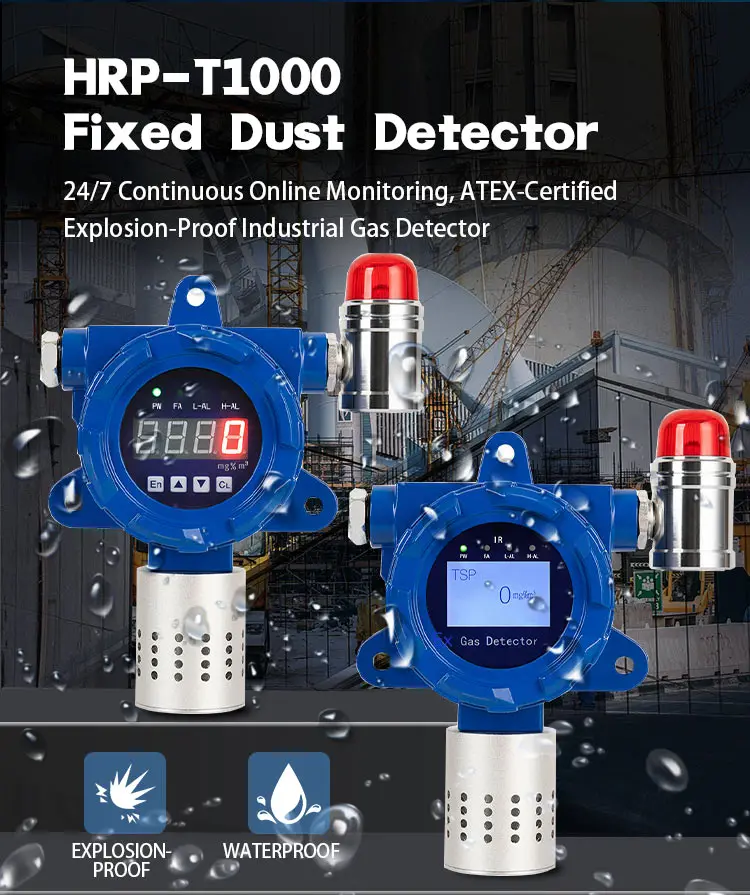 HIREP Industrial Dust Detector and Explosive Gas Monitor With High ...