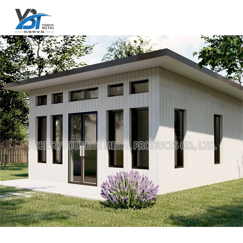 China Modern Luxury Mini House 15'x45' Prefabricated Home Prefab Modular House 705 Square Ft ...
