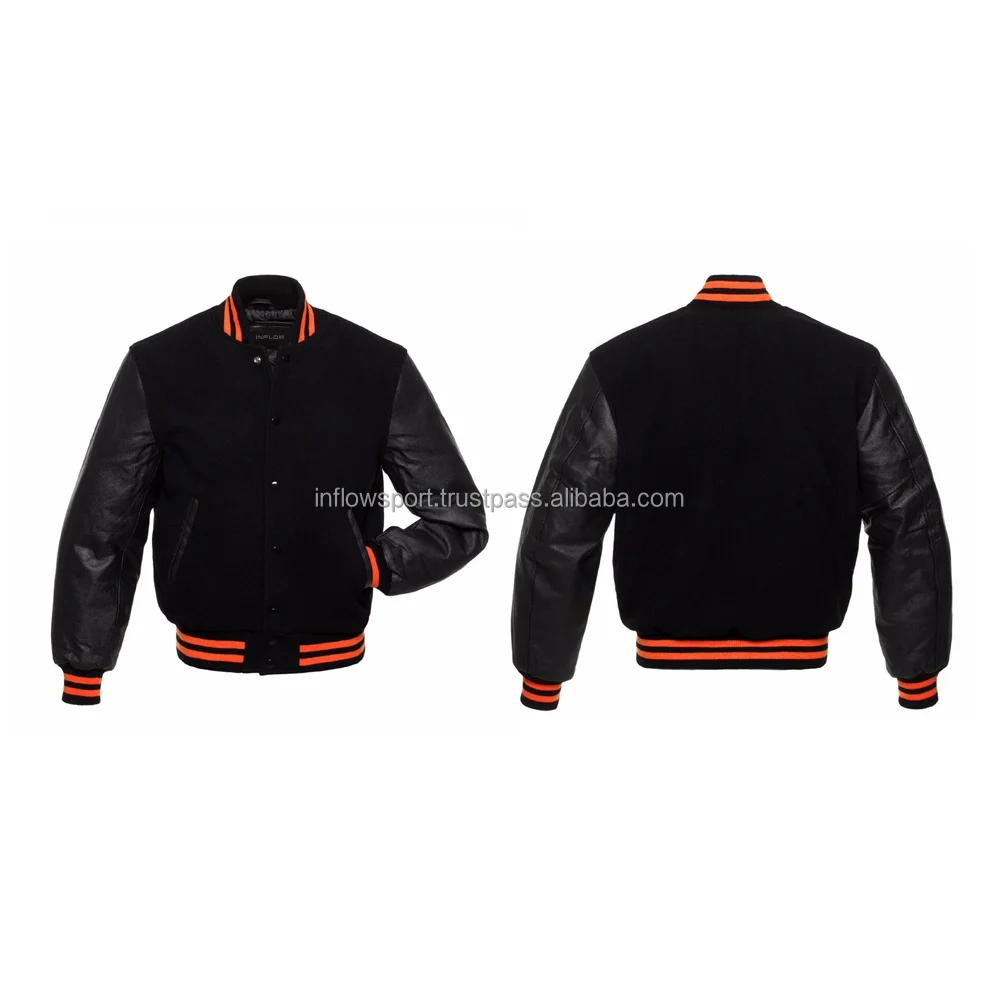 Men's Varsity Jacket Winter Waterproof Breathable High Quality Fabric ...