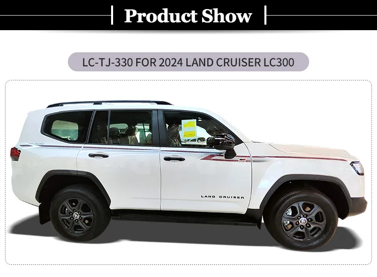 LAND CRUISER GR SPORT Body Stickers - Durable & Waterproof