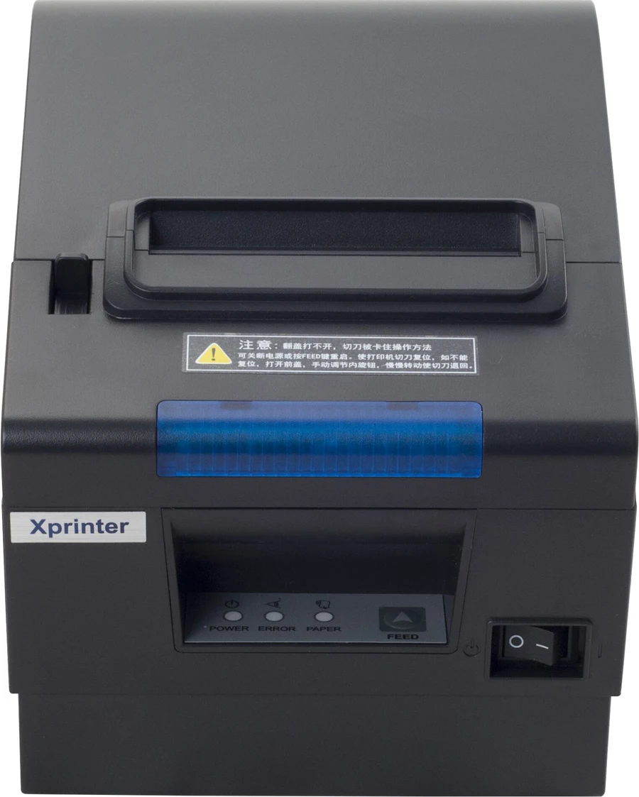 80mm Thermal Laser POS USB Receipt Printer In-Stock Barcode Thermal ...