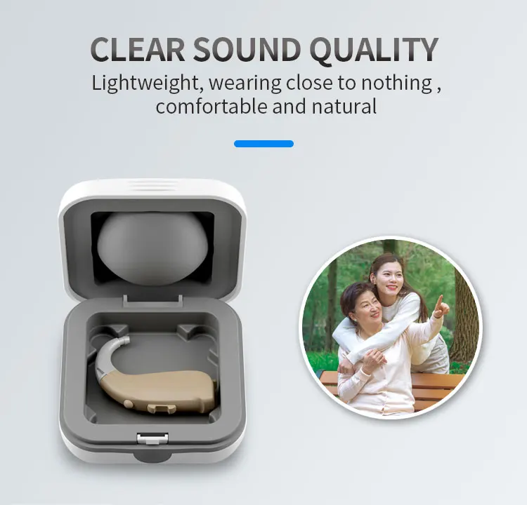 Ear Machine 4 Program Bte Mini Digital Invisible Wireless Hearing Aids ...
