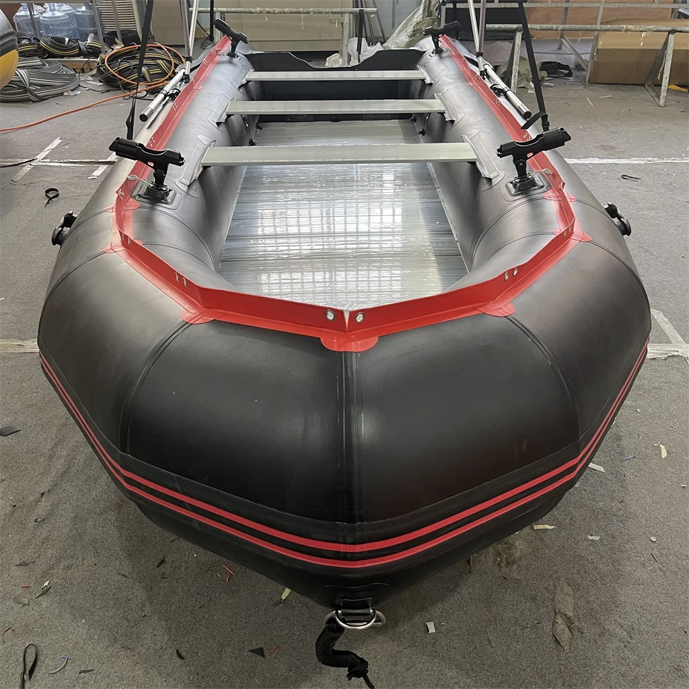 Zodiac Large Heavy Duty Large 5.2 Meters 17ft Aluminum Hull Folding ...