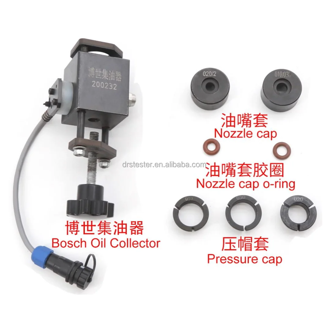 Mini Common Rail Injector Nozzle Oil Collector Set For B Osch Fuel ...