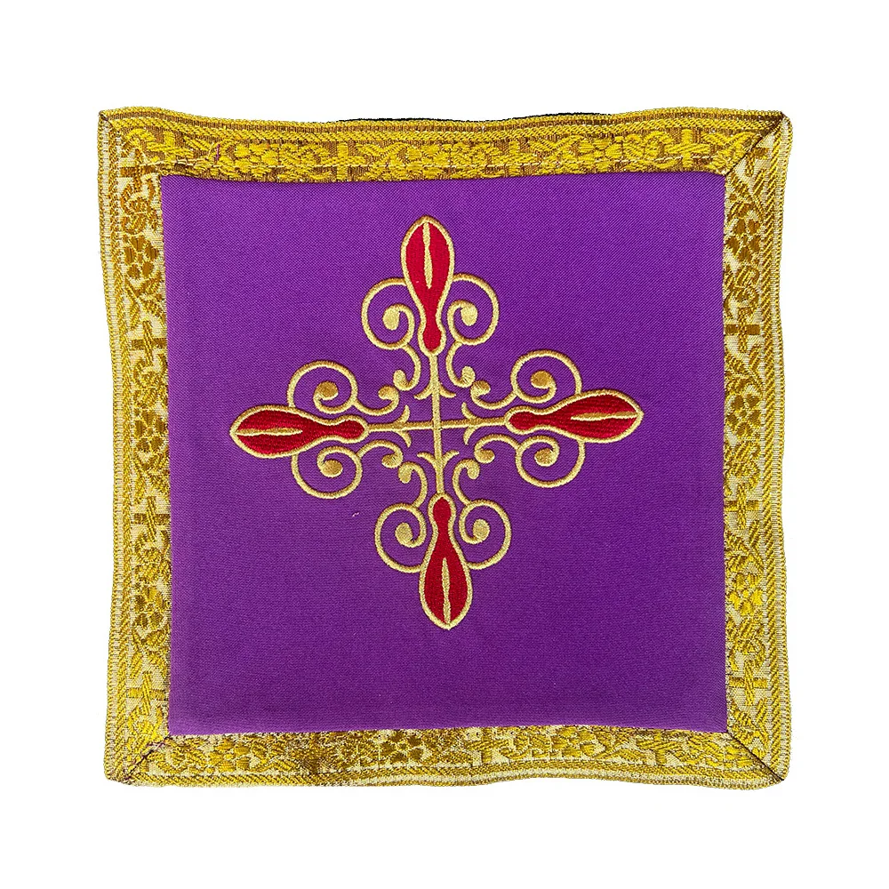 Purple Chalice Pall Cross With Church Galloon - Buy Chalice Pall ...