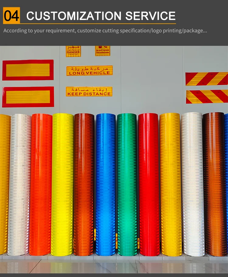ASTM D4956 Type III Permanent Highway Road Sign Sticker Prismatic HIP Grade Reflective Sheeting ...
