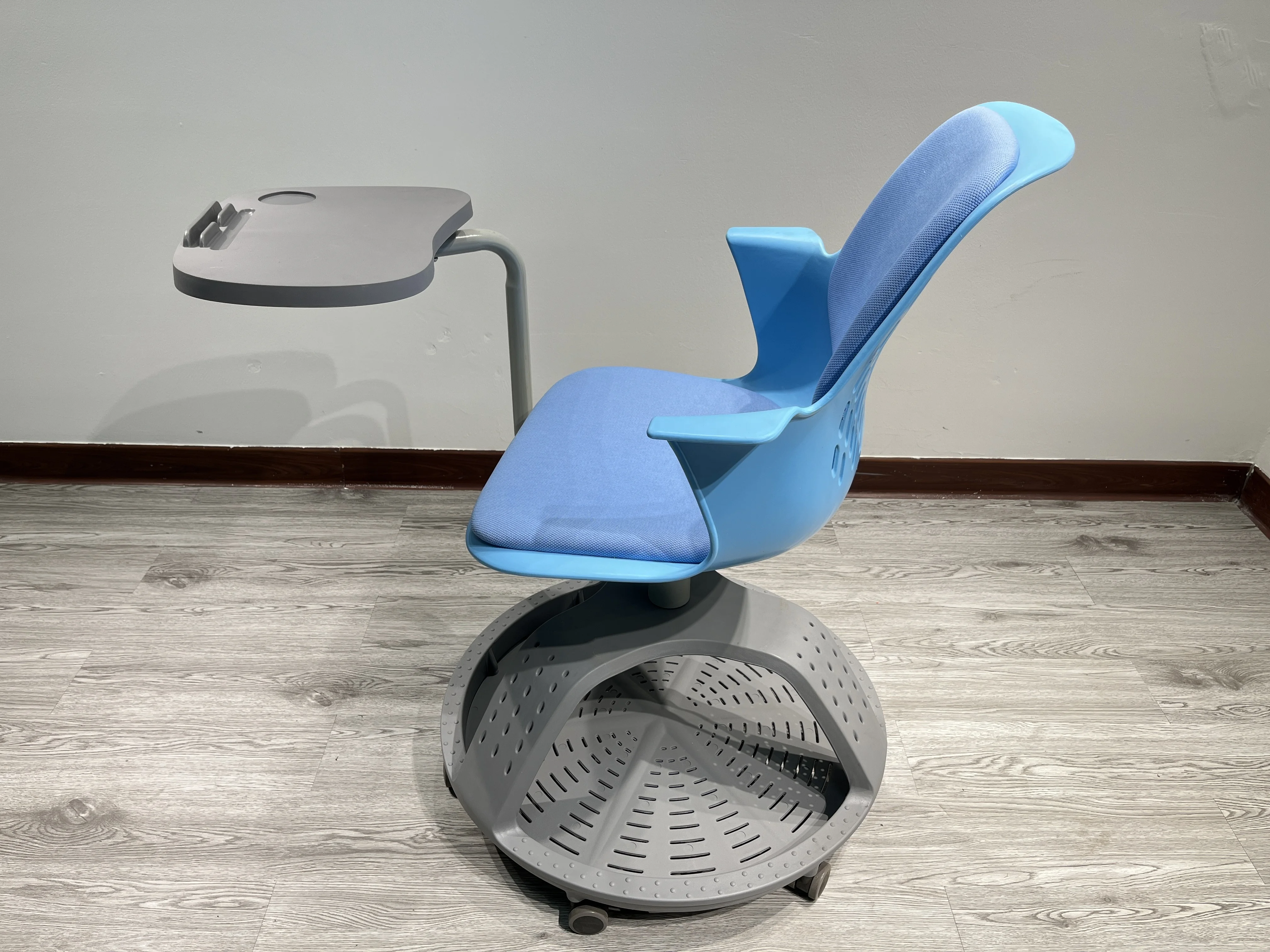 Conference Training Chair with Wheel - Adjustable & Portable