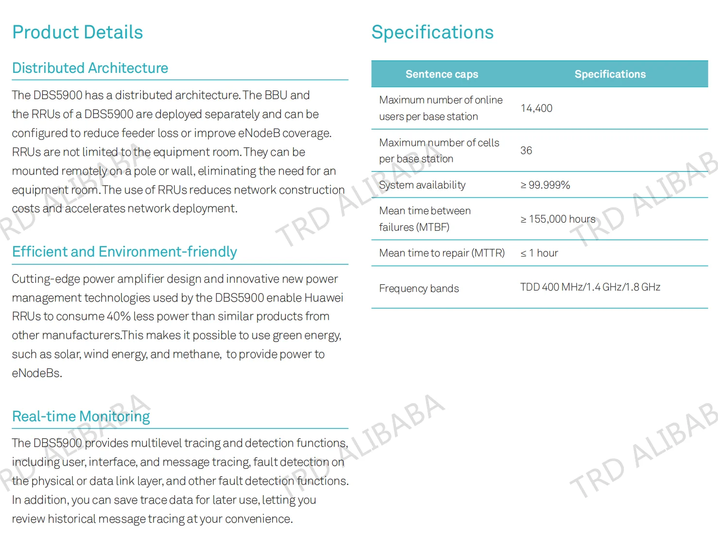 Dbs5900 Distributed Base Stations Wireless Access Gsm Base Station ...