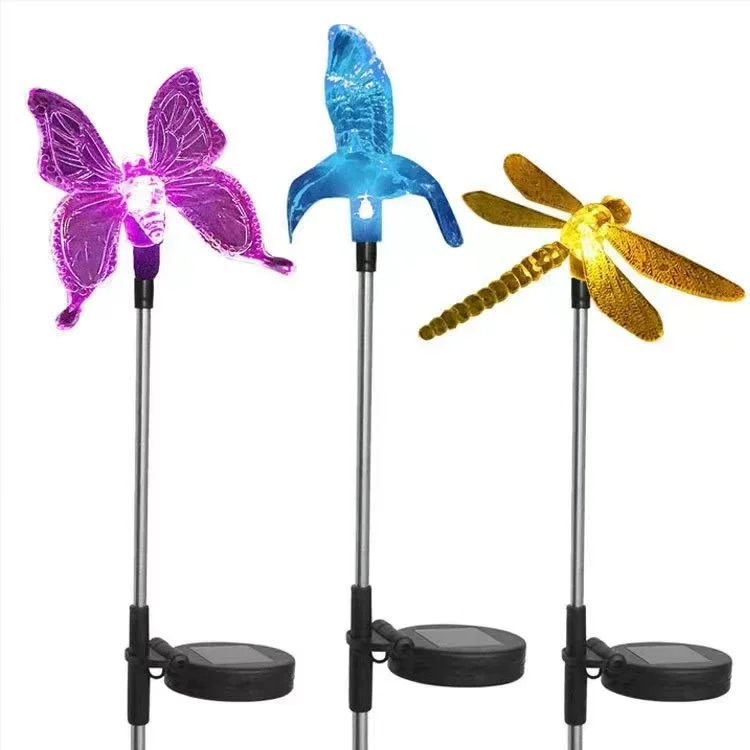 Hotsale Led Outdoor Solar Sensor Landscape Lamp Creative Hummingbird ...