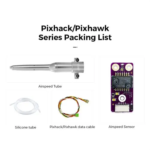 Cuav Ms5525 Airspeed Sensor Pixhawk With Pitot Tube 0.84pa Digital ...