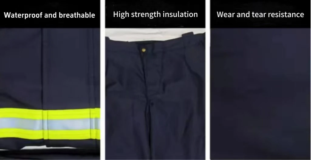 Cheap Fireman's Uniform Firefighters Fire Suits With Different Size Xl ...