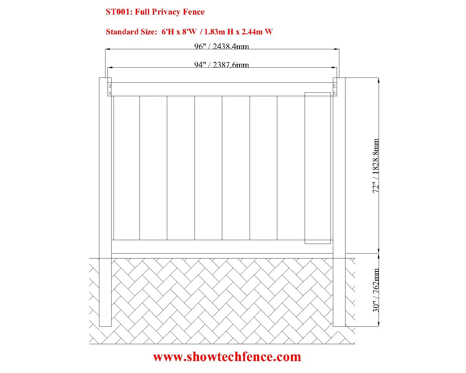 Plastic PVC Privacy Fence - Durable, Eco-Friendly, and Stylish