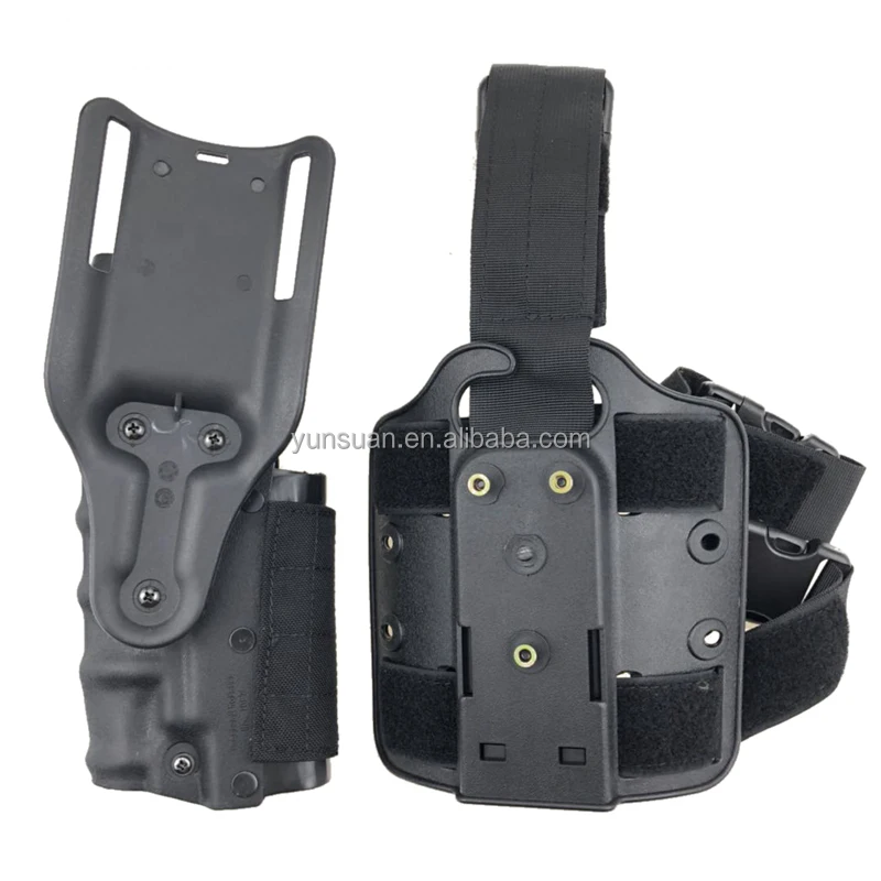 Tactical Drop Leg Holster with Flashlight Bearing - CLUSGO