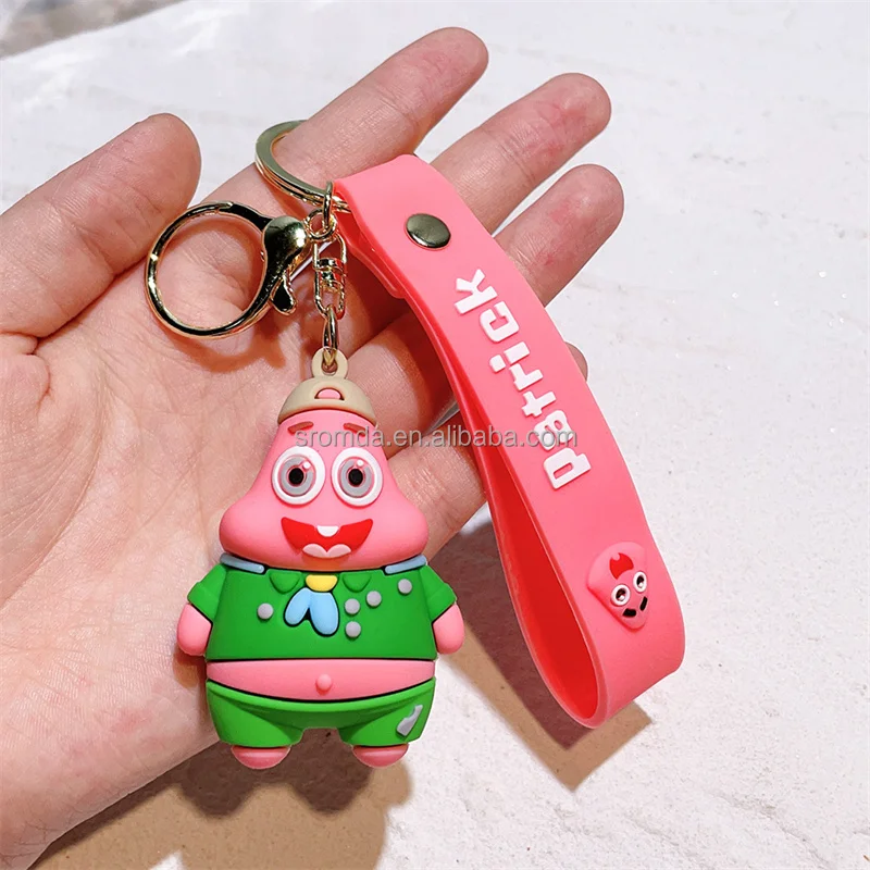 Hot Cartoon Animation Spongebob Pie Big Star Squidward Action Figure ...