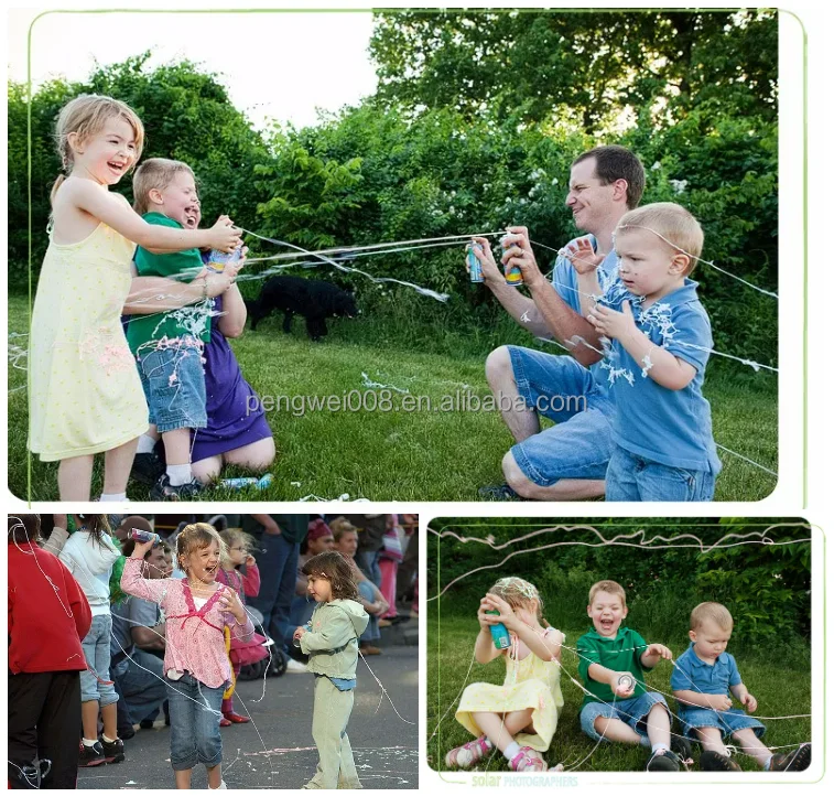 Factory Wholesale Silly String/party String Spray/color Party String ...