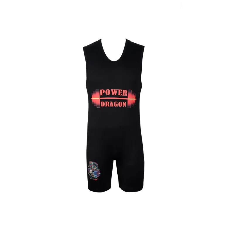 PD weightlifting suit squat power lift special competition suit for men ...