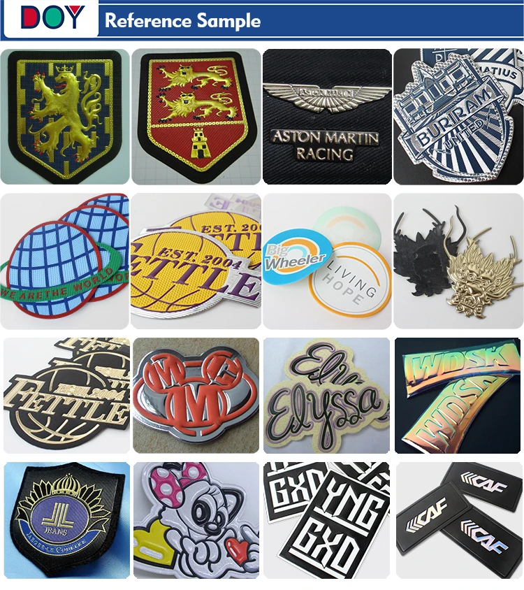 Luxury Custom Brand Golden Logo Embossed Tpu Garment Labels For ...