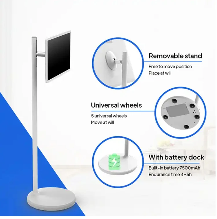 32 Inch Stand By Me Indoor Lcd Wireless Display Smart Capacitive Touch ...